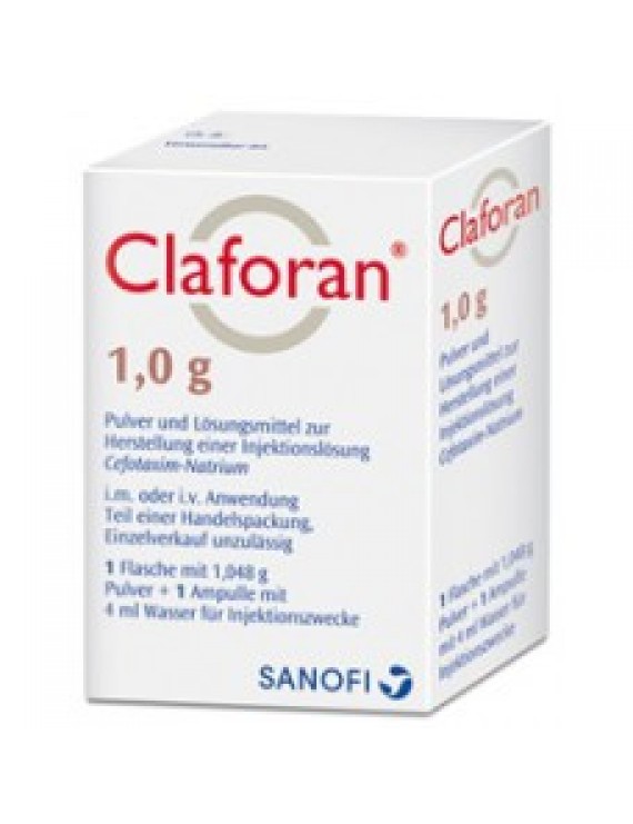 Tìm hiểu về thuốc điều trị nhiễm khuẩn Claforan