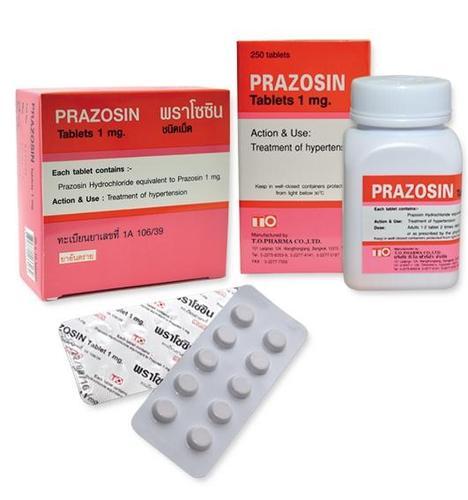 Tác dụng & Liều dùng thuốc Prazosin điều trị bệnh
