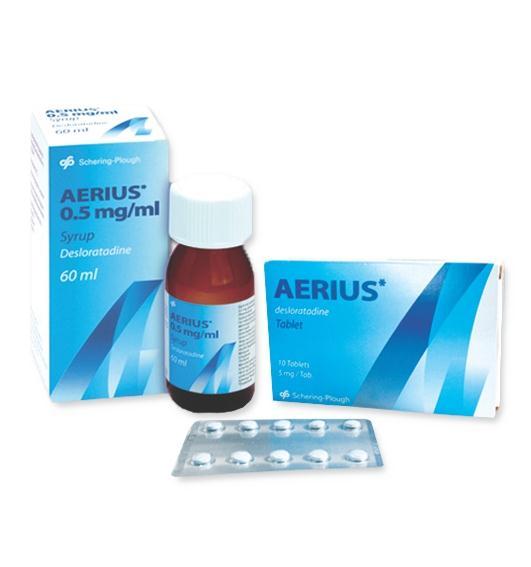 Công dụng của thuốc Aerius® như thế nào?