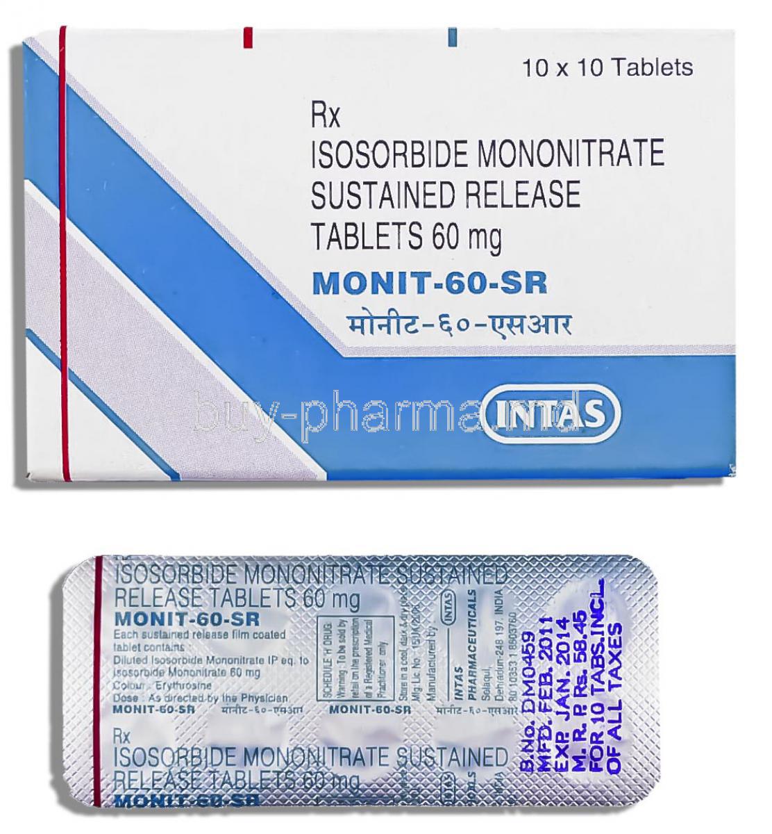 Hướng dẫn cách dùng thuốc Isosorbide Mononitrate an toàn