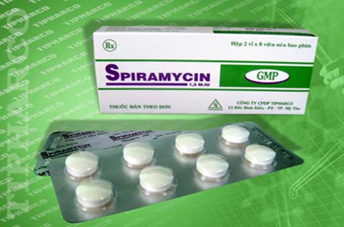 Hướng dẫn liều dùng thuốc Spiramycin điều trị bệnh